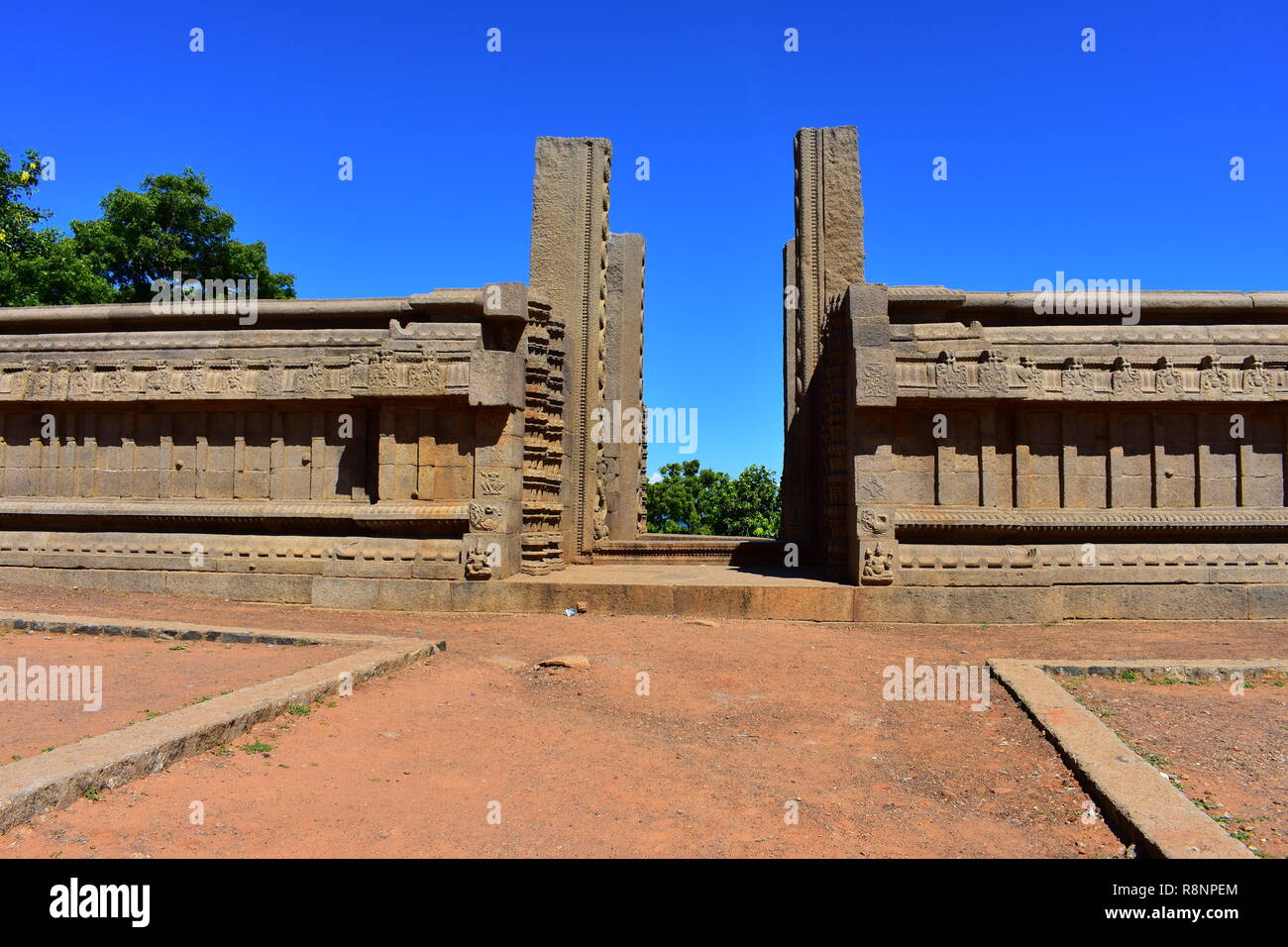 Chennai, Tamilnadu - India - September 09, 2018: Raya Gopuram in ...