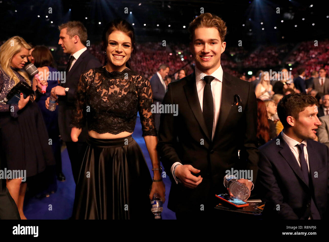Strictly Come Dancing's Lauren Steadman and AJ Pritchard during the BBC ...