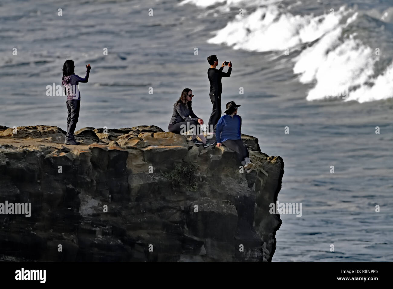 People on the Beach Stock Photo - Alamy