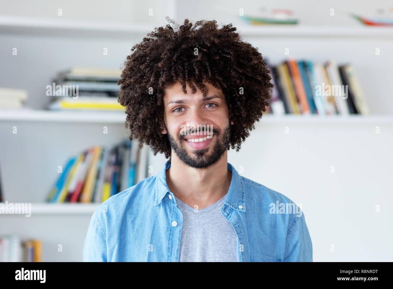 Portrait latin american hipster hi-res stock photography and images - Alamy