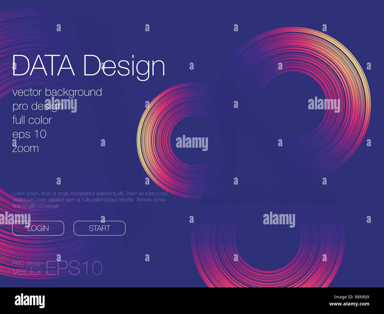 Abstract blend background. Template for web site Stock Vector Image ...