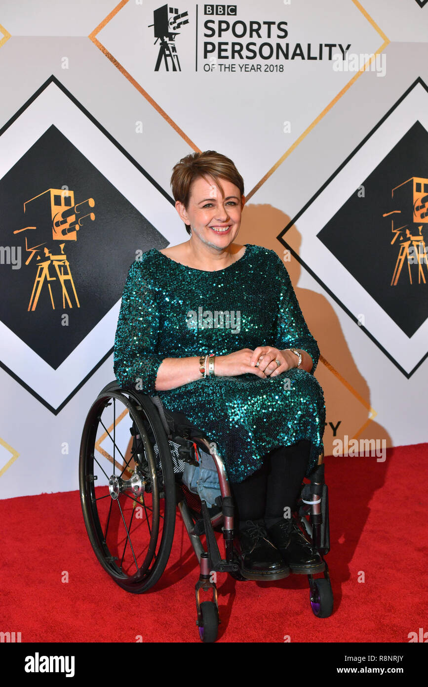 Tanni Grey-Thompson during the red carpet arrivals for the BBC Sports ...