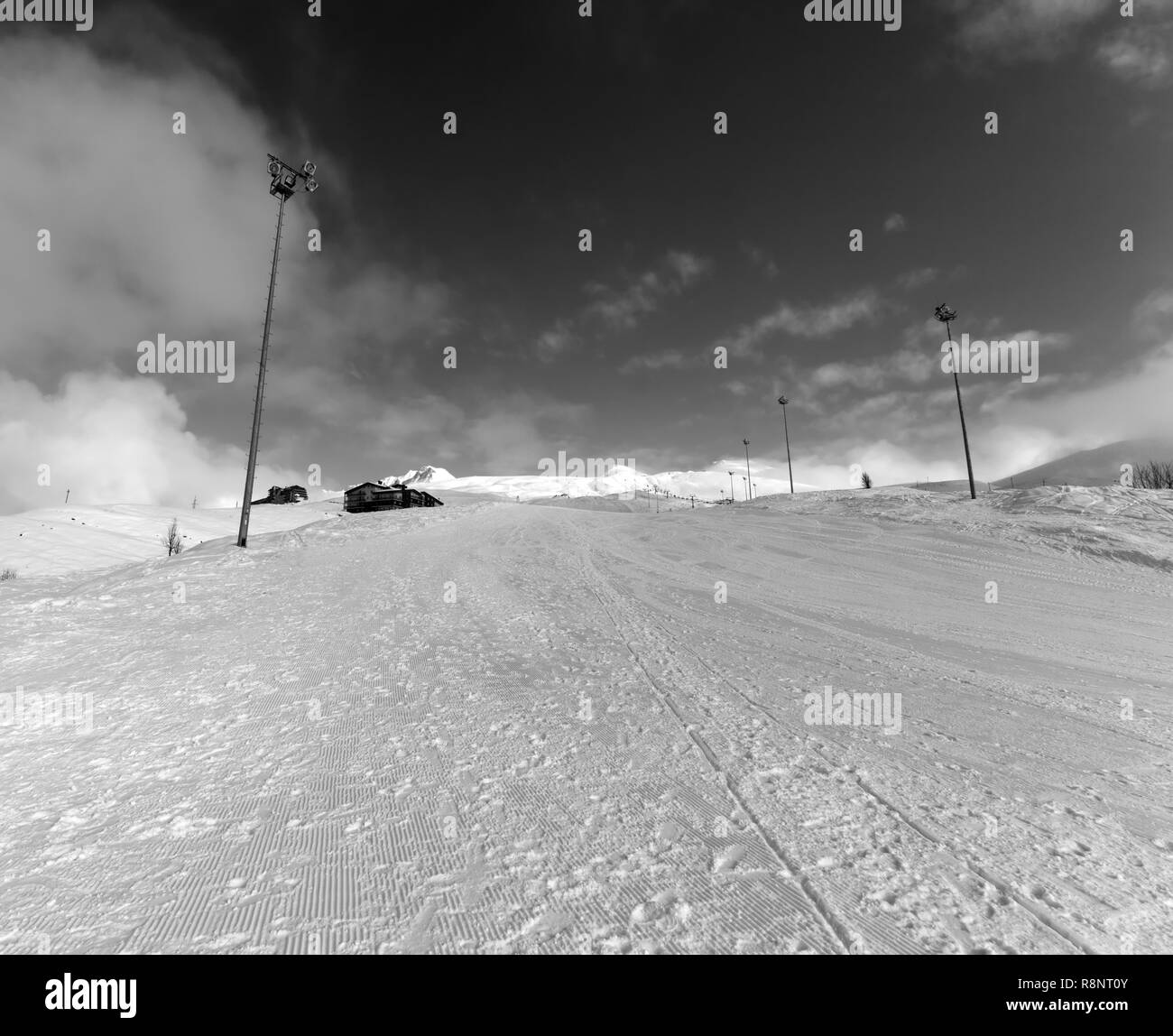 Angle of slope Black and White Stock Photos & Images - Alamy