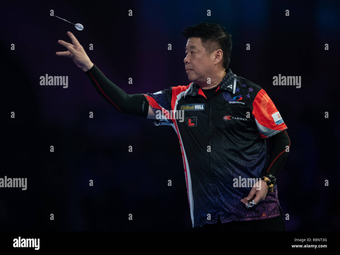 Paul Lim during his match against Ross Smith during day four of the ...