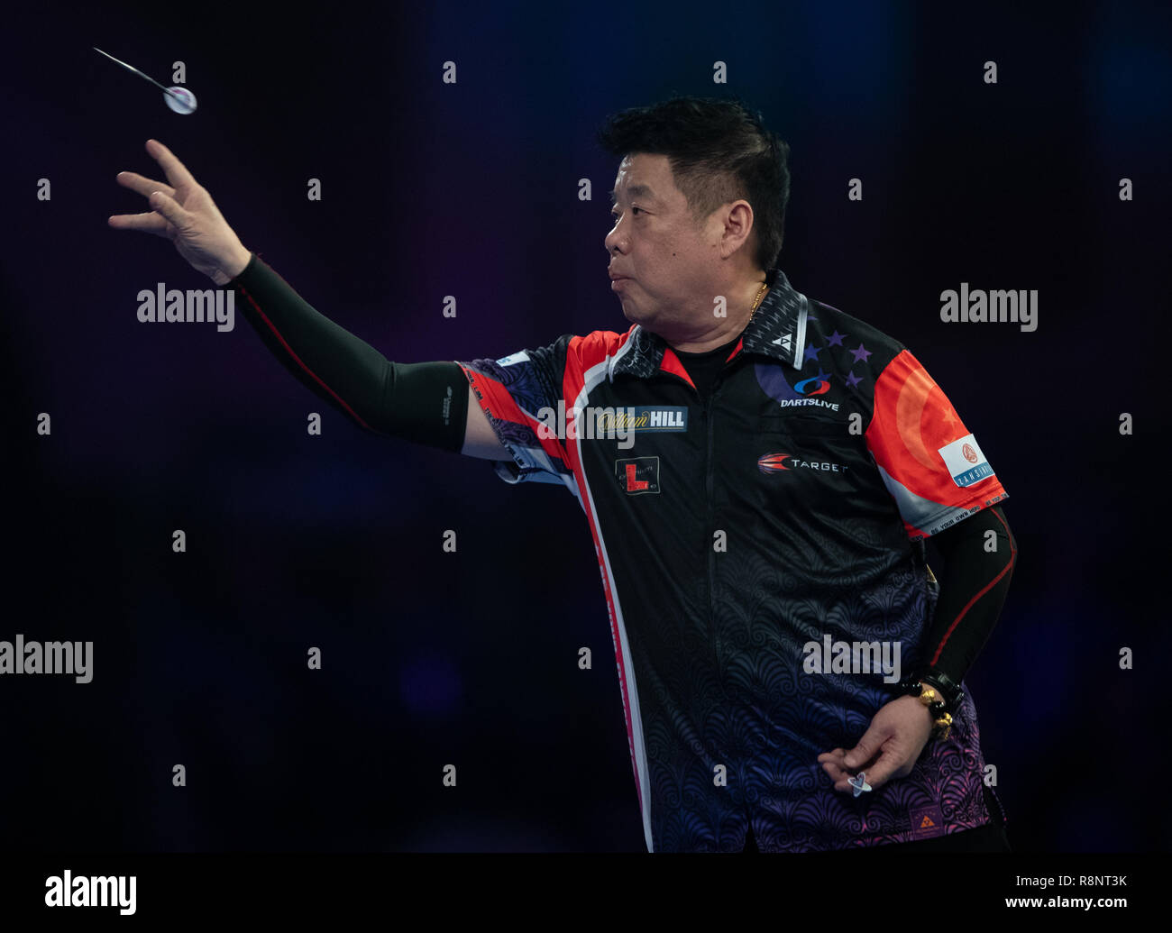 Paul Lim during his match against Ross Smith during day four of the ...