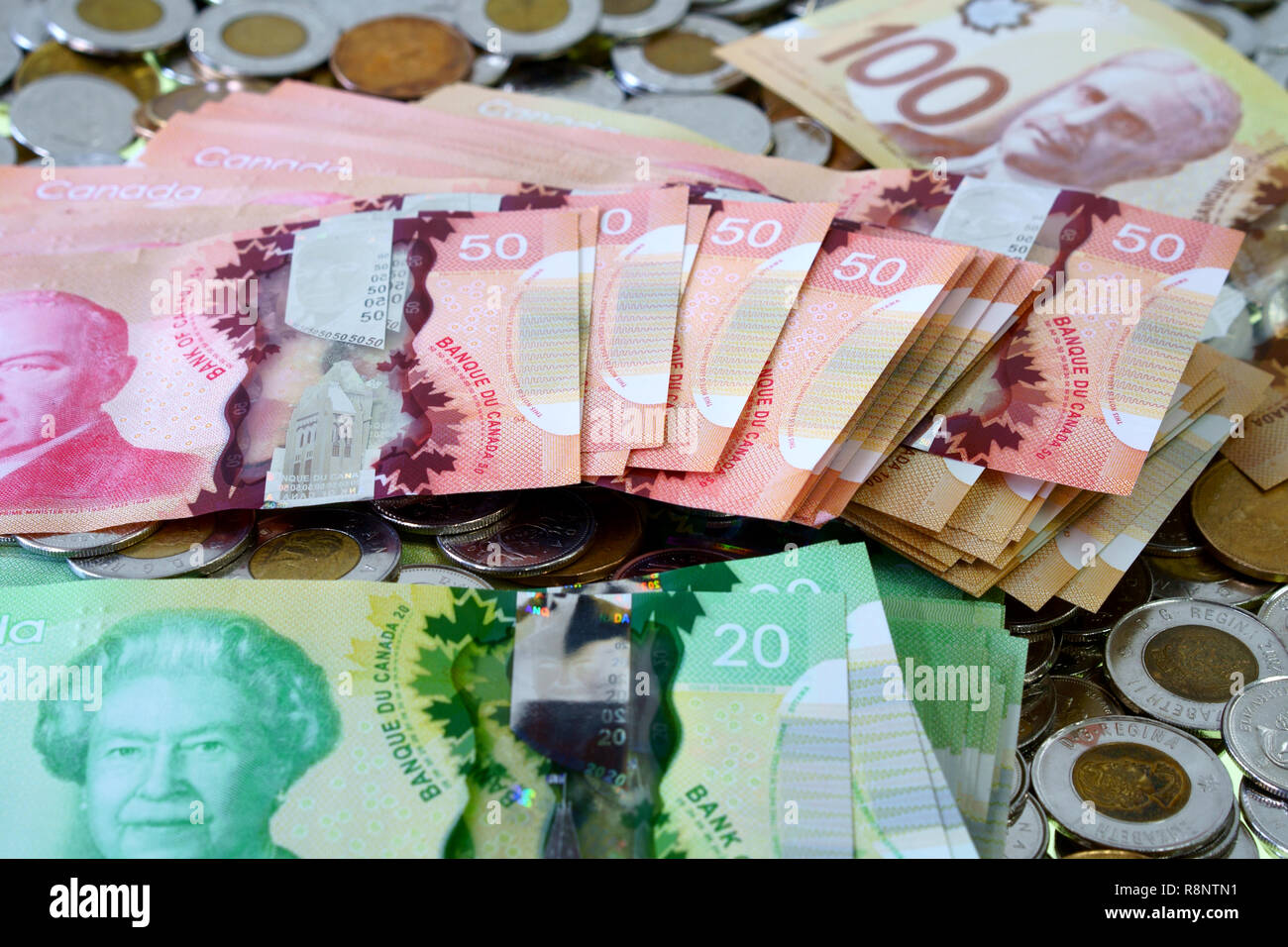 Canadian dollar hi-res stock photography and images - Alamy