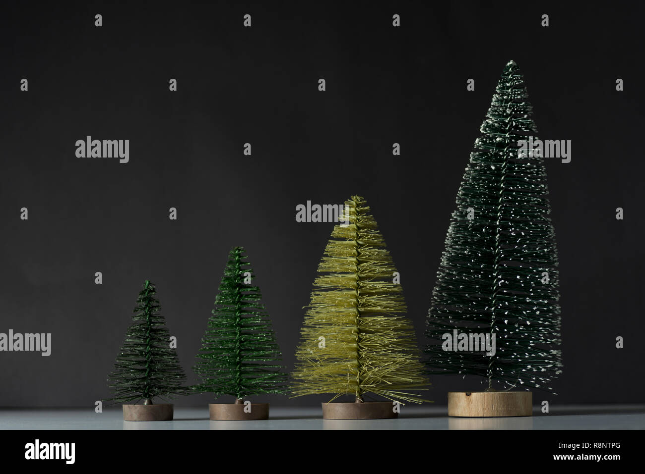 Four pine trees hi-res stock photography and images - Alamy
