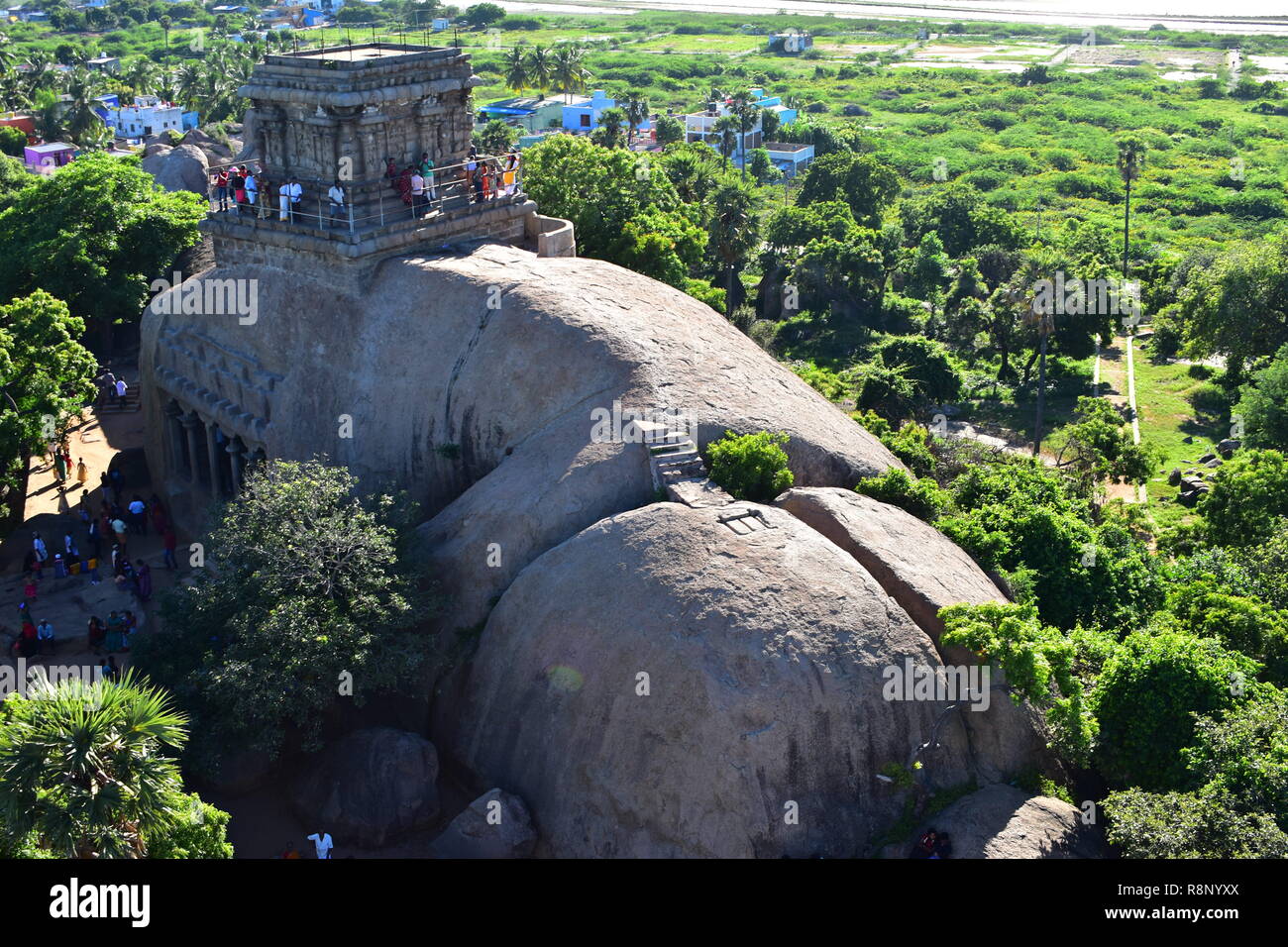 Indian rock cut architecture hi-res stock photography and images - Alamy