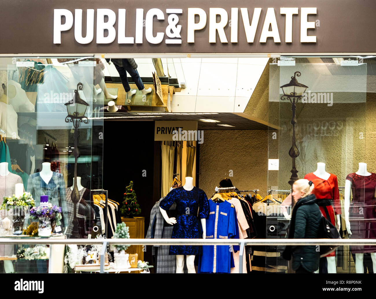 Private shopping mall hi-res stock photography and images - Alamy