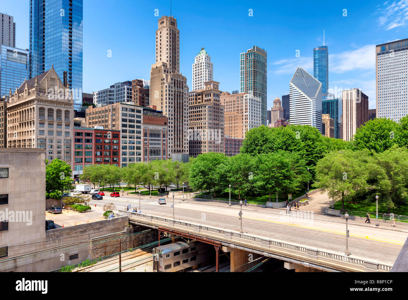 Summer chicago hi-res stock photography and images - Alamy