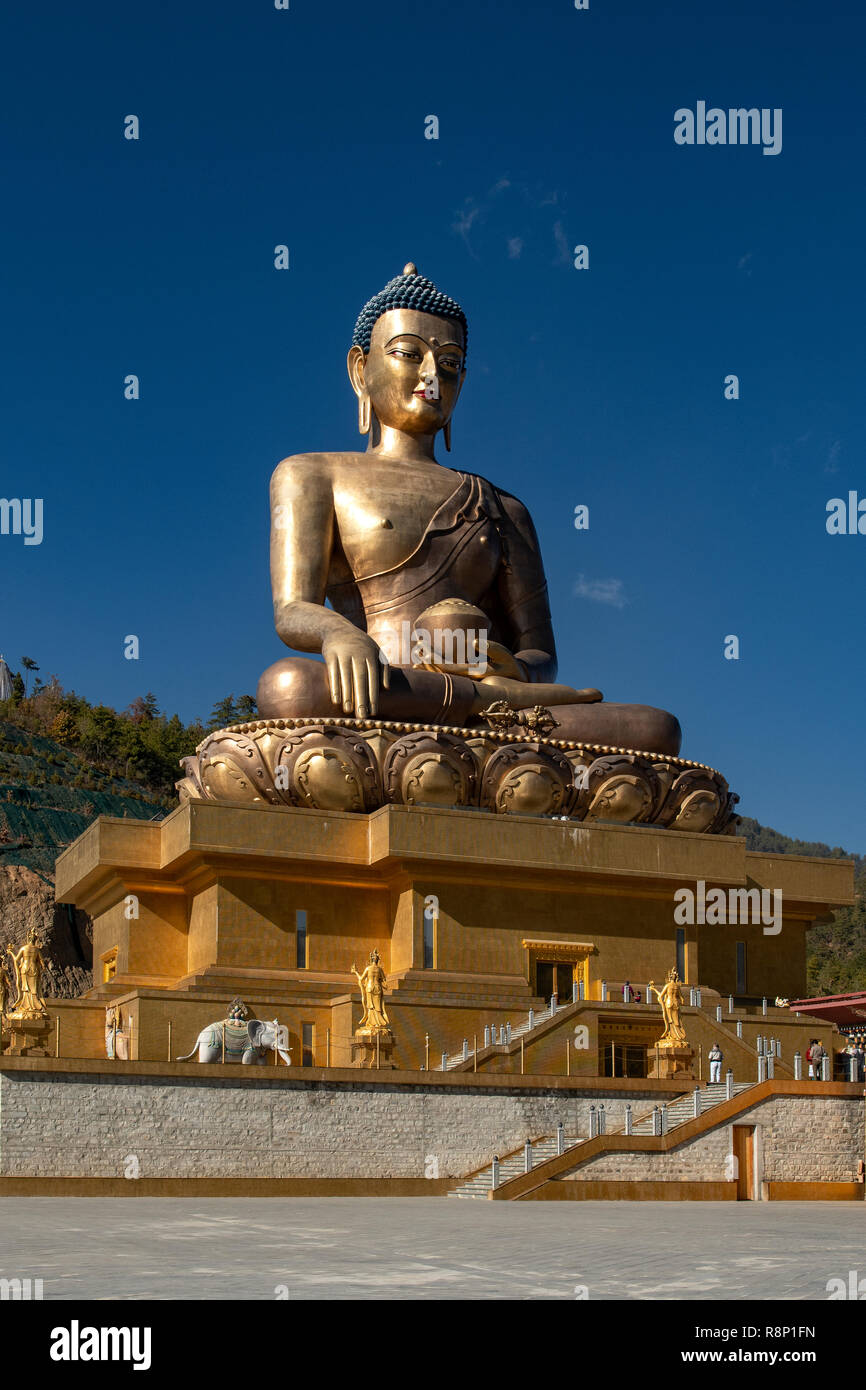Buddha Dordenma Statue, Thimphu, Bhutan Stock Photo - Alamy