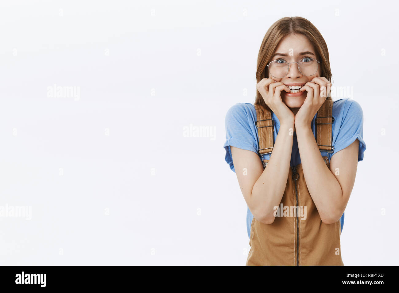 Trembling fear hi-res stock photography and images - Alamy