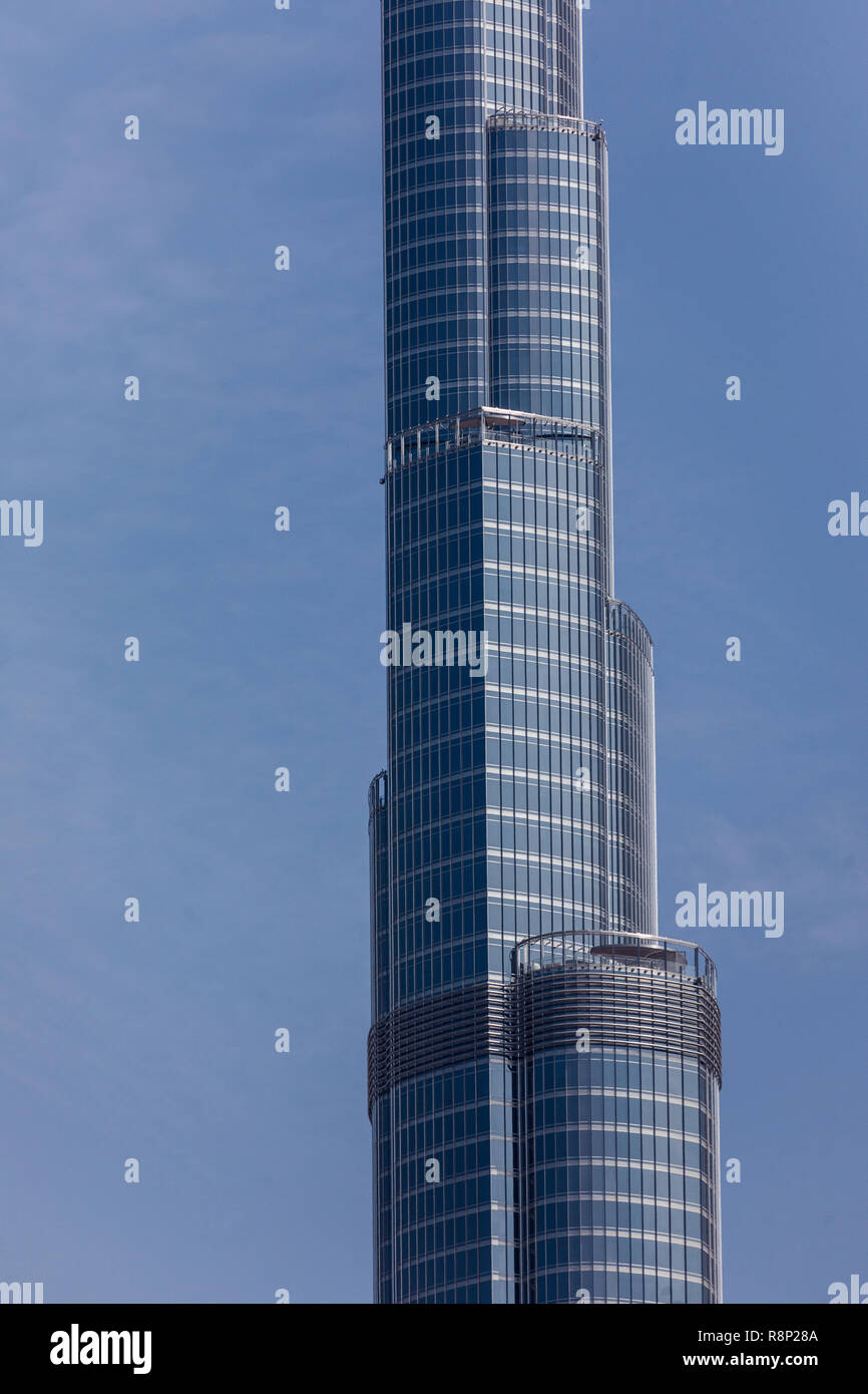 Dubai, UAE -October 2018: Dubai Burj Khalifa the tallest building in ...