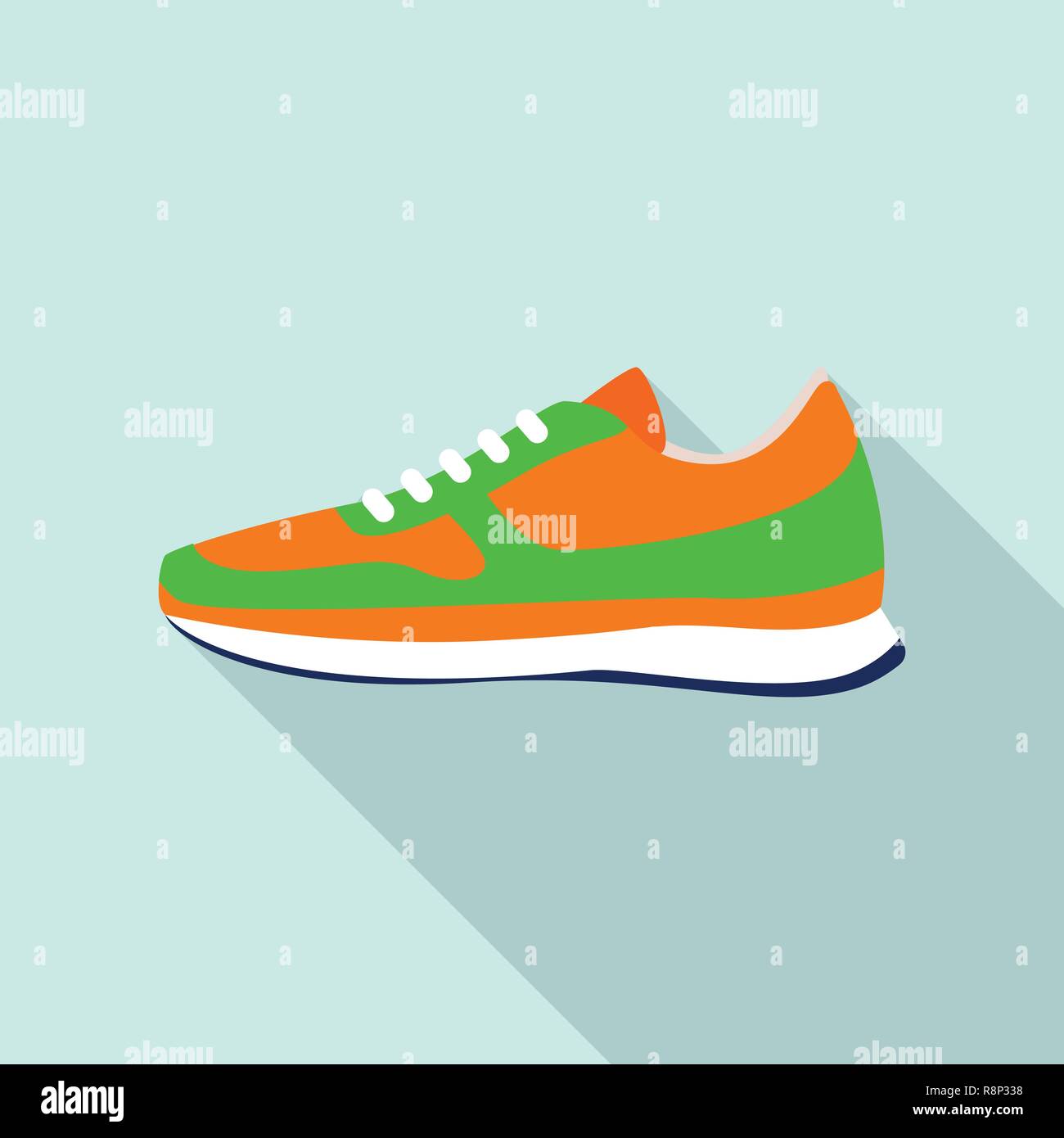 Cleaning the sneakers Stock Vector Images - Alamy