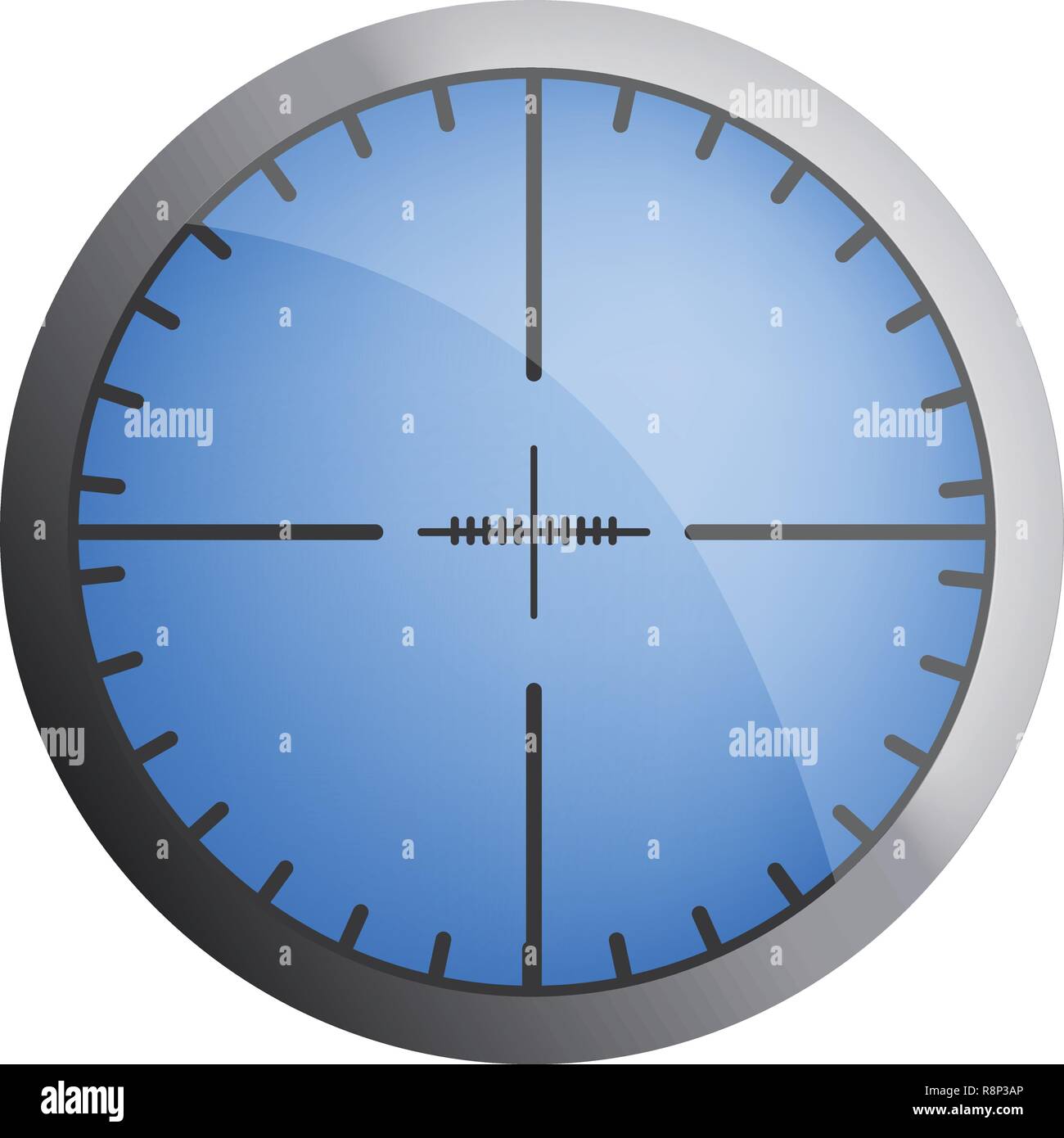 Sniper bullseye blue hi-res stock photography and images - Alamy