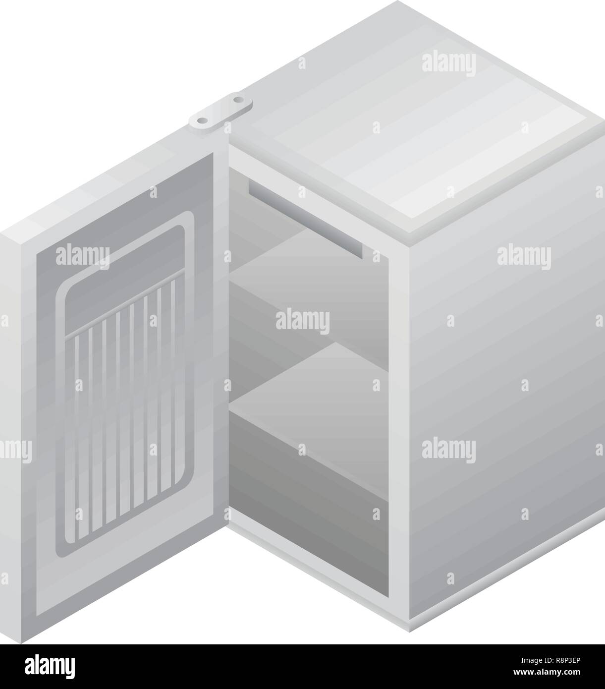 Open style shop fridge Stock Vector Images - Alamy