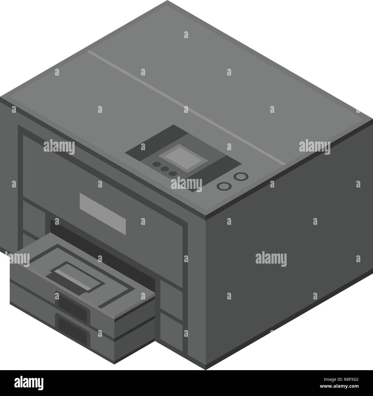 Xerox printer icon, isometric style Stock Vector Image & Art - Alamy