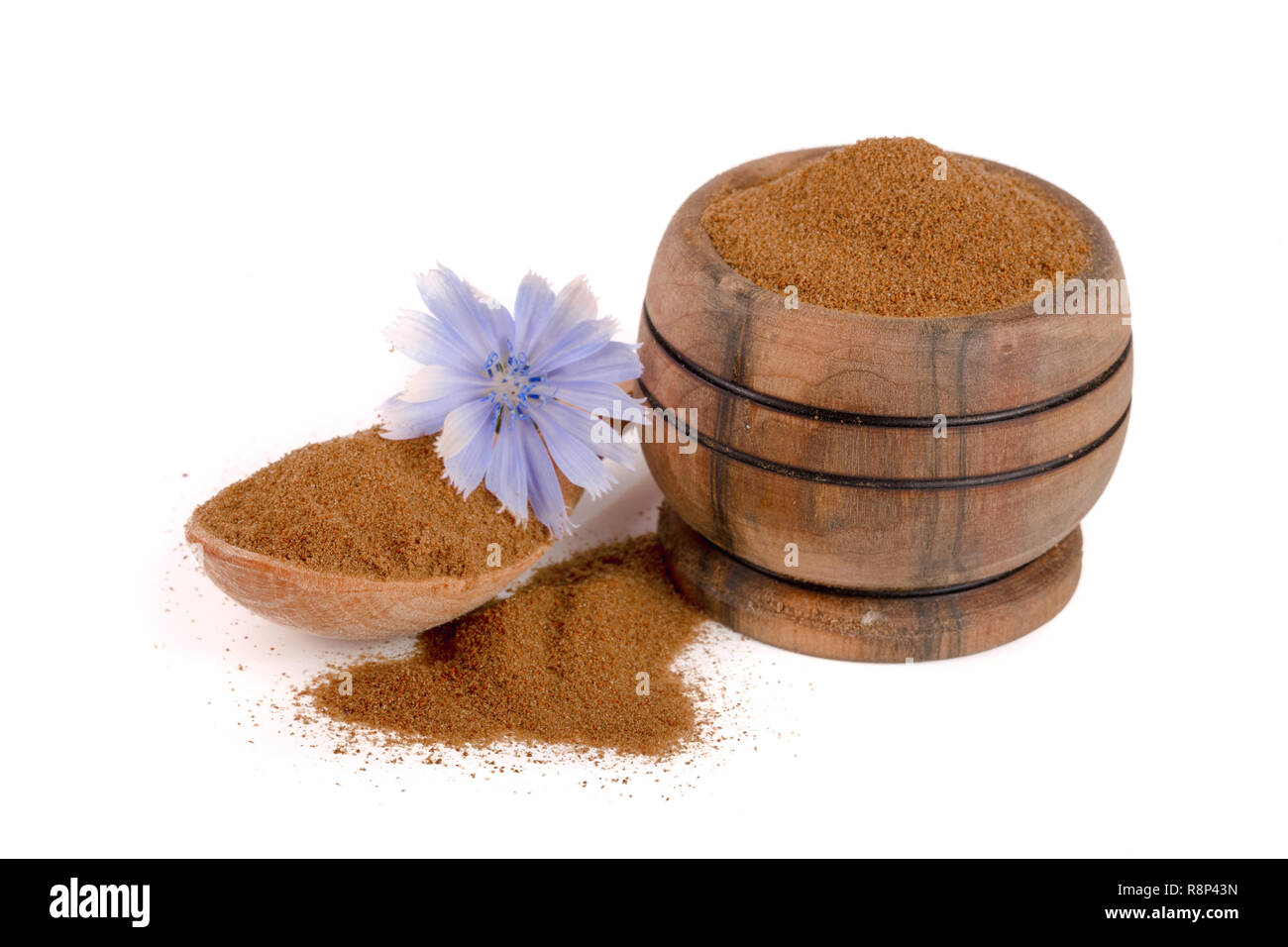 Powder blue flower hi-res stock photography and images - Alamy