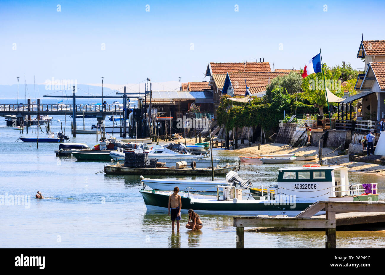 Le Canon, Cap Ferret, France Stock Photo - Alamy