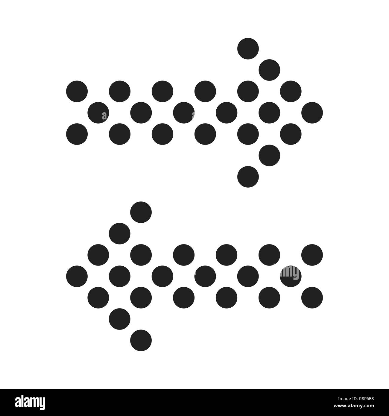 Dot dotted vector vectors hi-res stock photography and images - Alamy