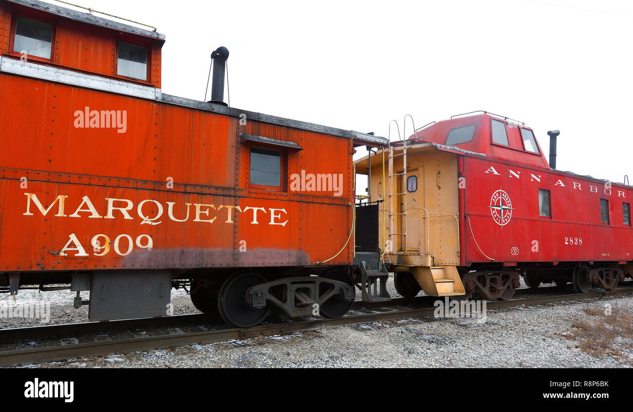 Pere marquette caboose hi-res stock photography and images - Alamy