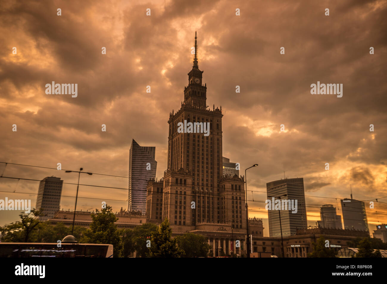 Outside palace science culture in warsaw hi-res stock photography and ...