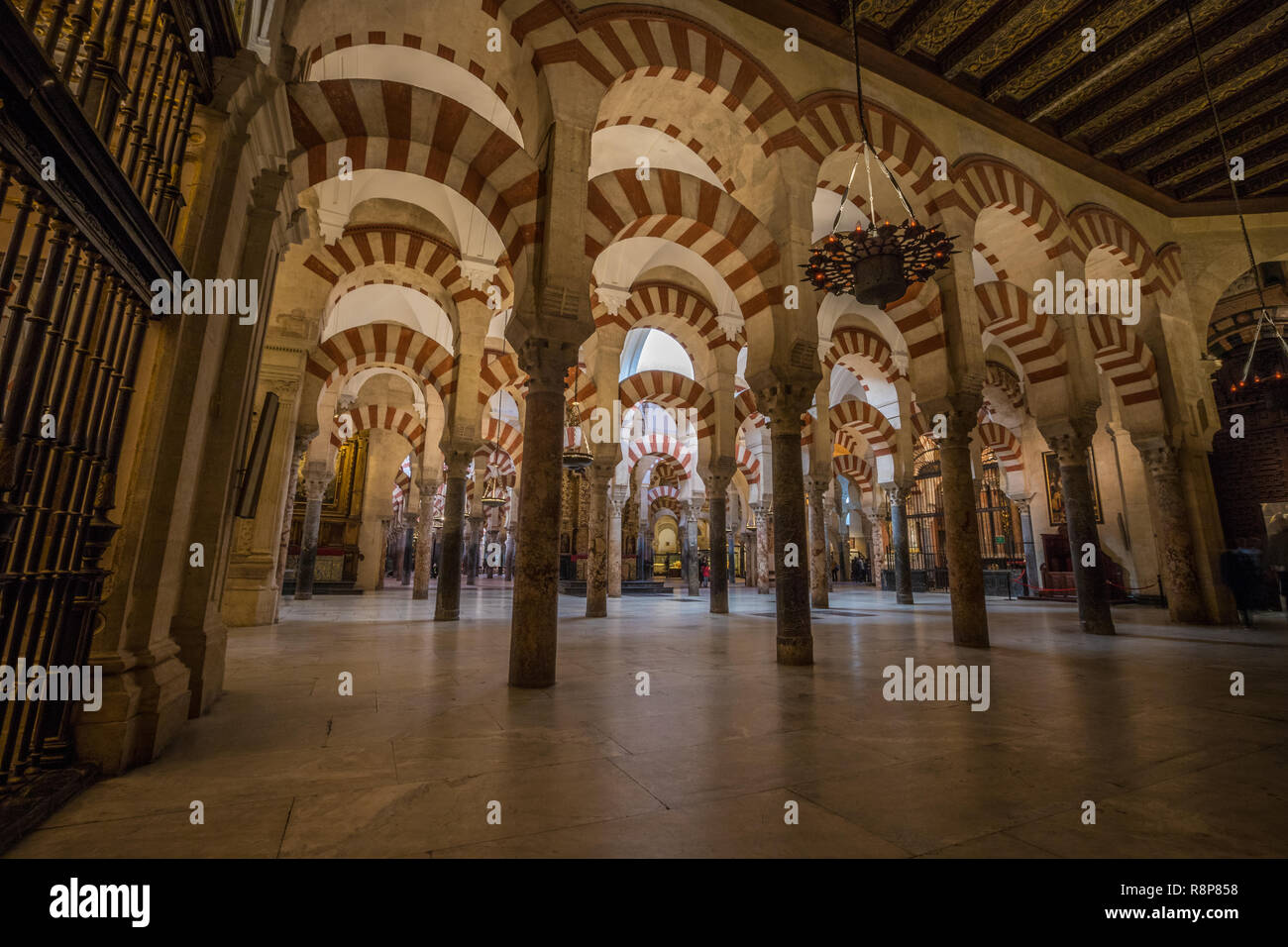 Cordoba mosque floor hi-res stock photography and images - Alamy
