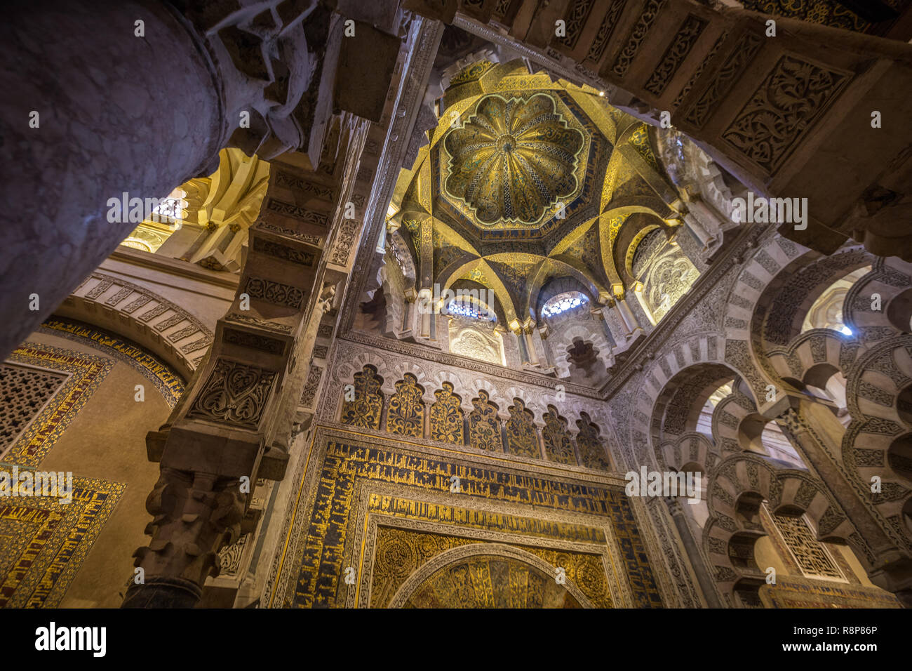 Islamic Art in Cordoba Mosque Stock Photo - Alamy