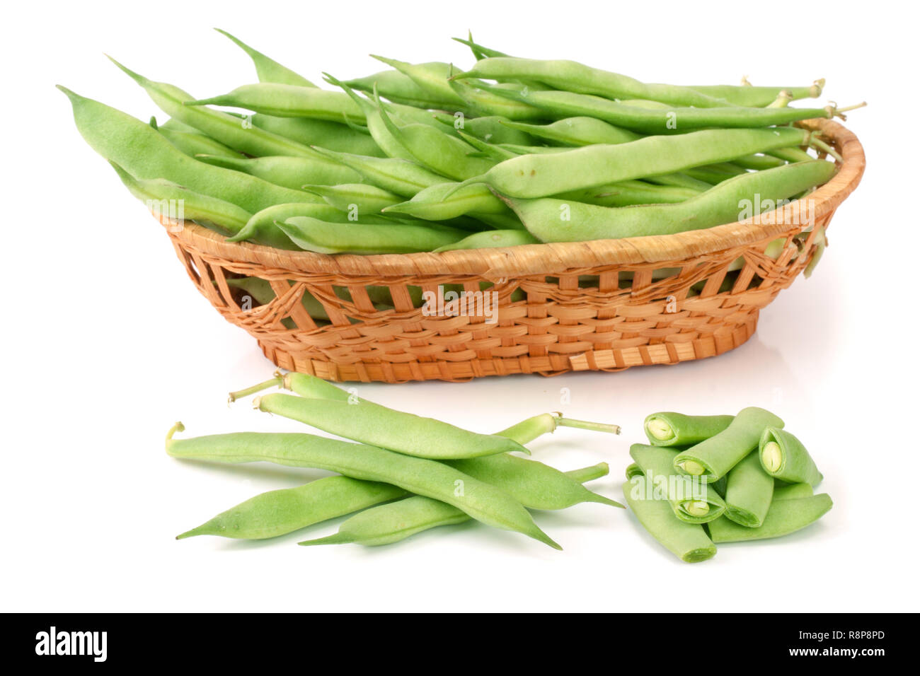 Green bean basket hi-res stock photography and images - Alamy