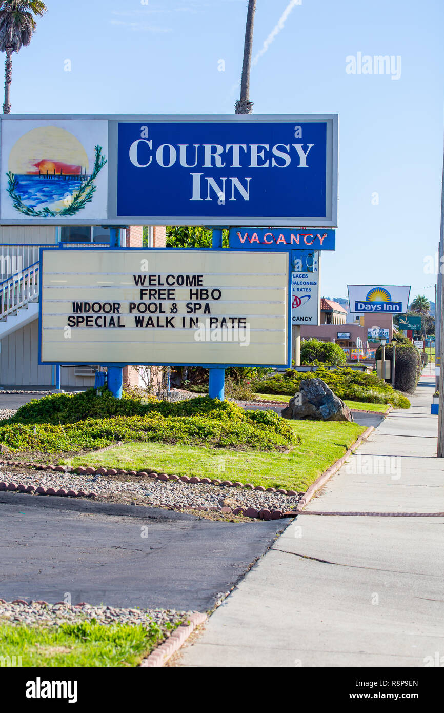 Courtesy inn logo hi-res stock photography and images - Alamy