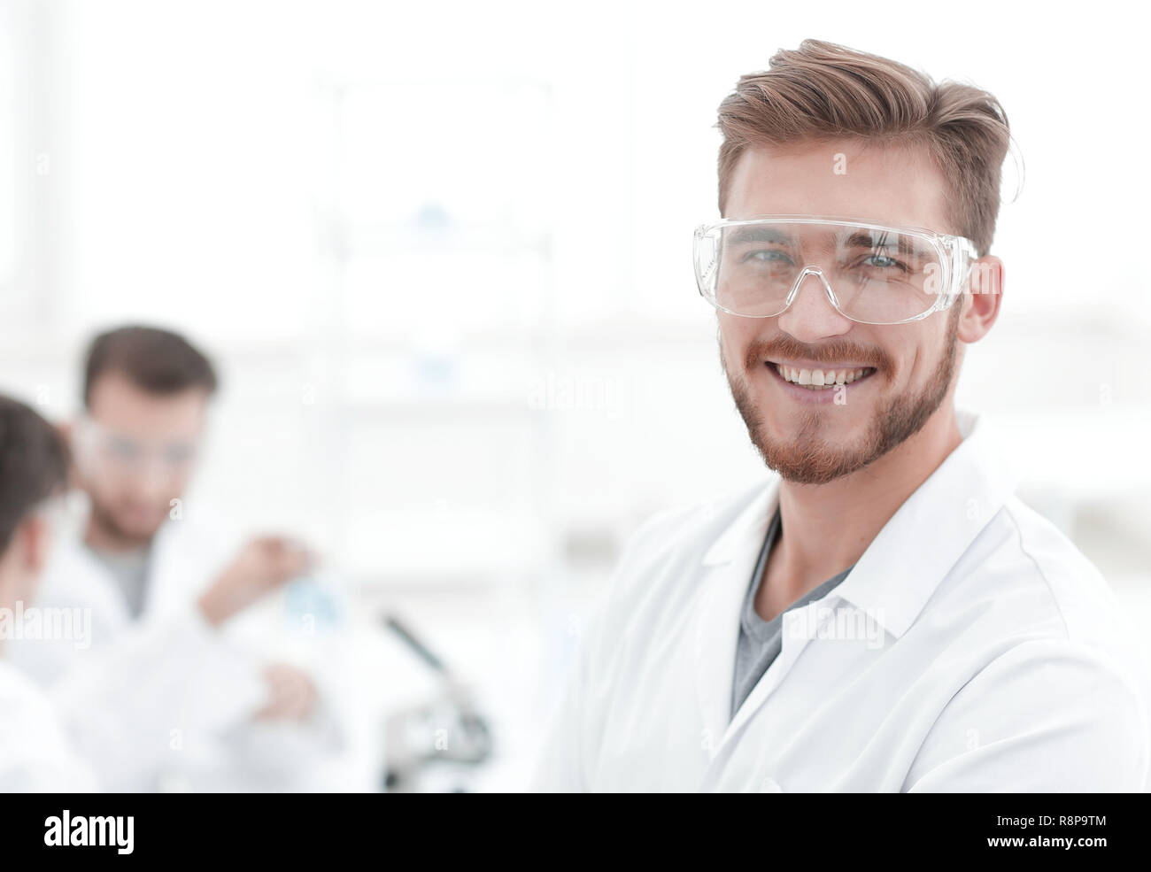 Successful team of scientist hi-res stock photography and images - Alamy