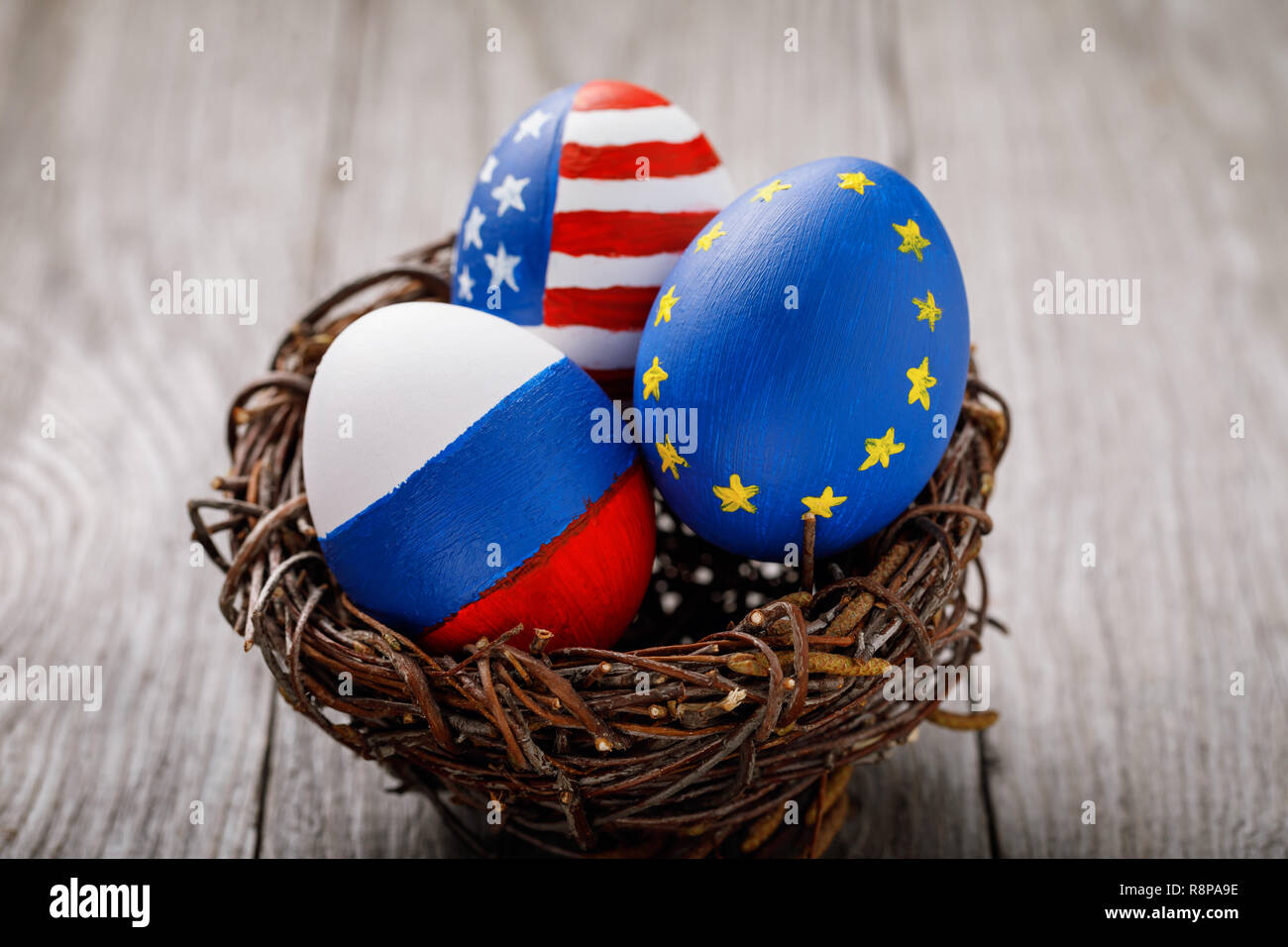 Easter egg flag european union hi-res stock photography and images - Alamy