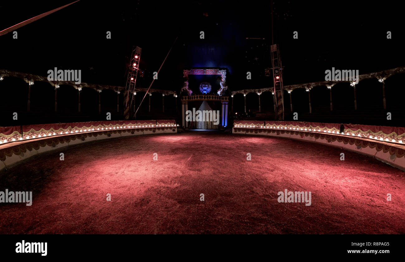 Empty Circus Stage
