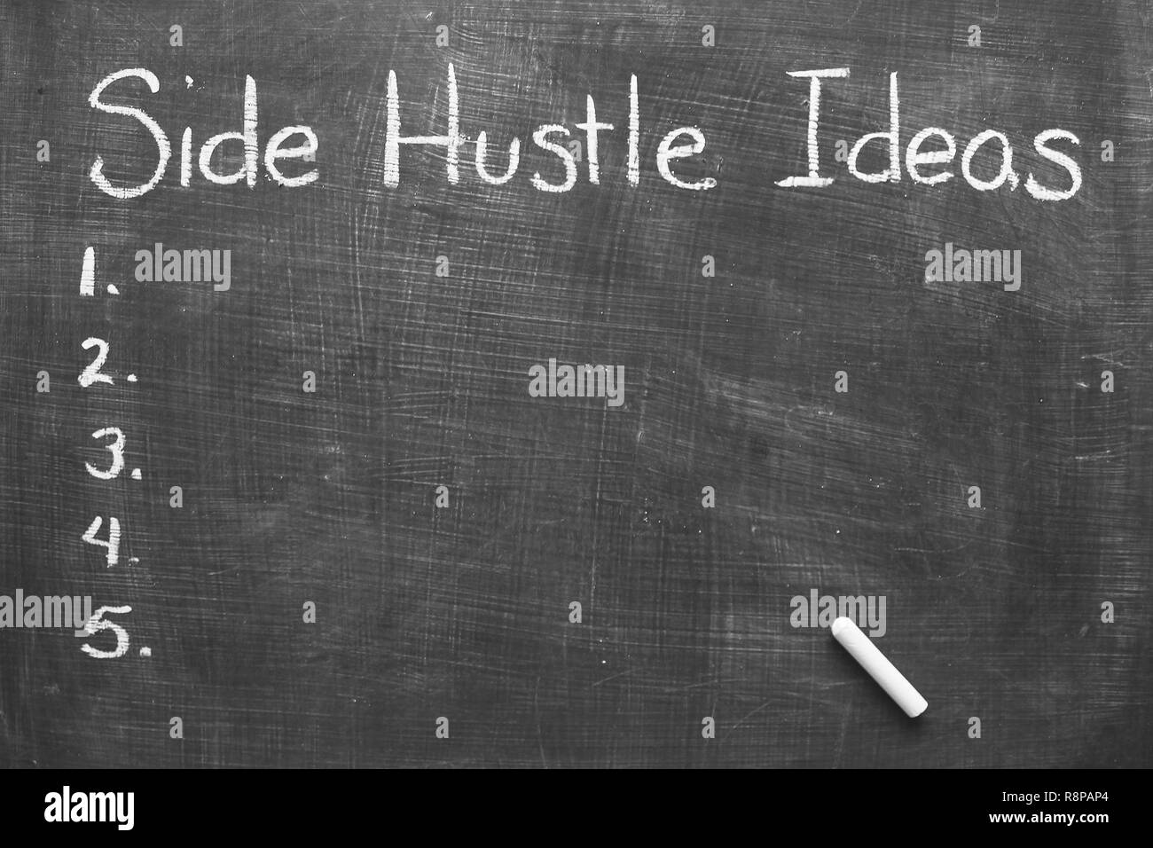 Side hustle Black and White Stock Photos & Images - Alamy