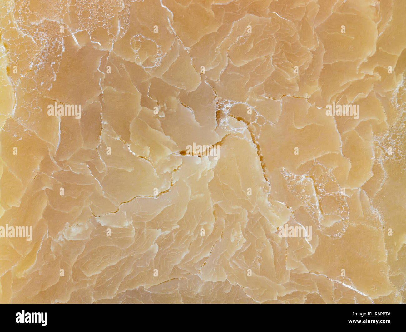 Close-up cracked dry soap surface background. Dehydrated and dry skin ...