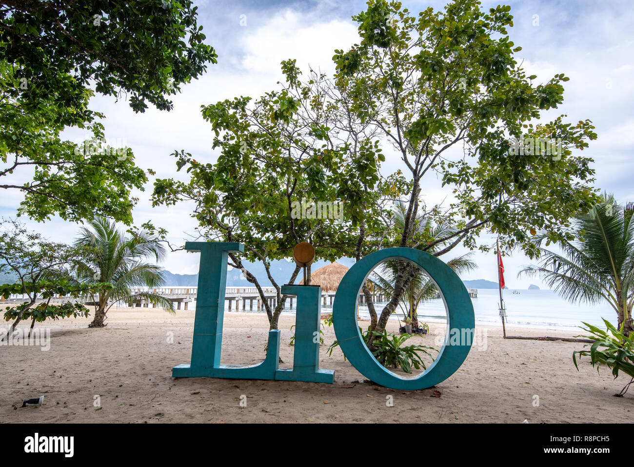 Beautiful landscape in a Lio Beach at El Nido, Palawan,Philippines ...