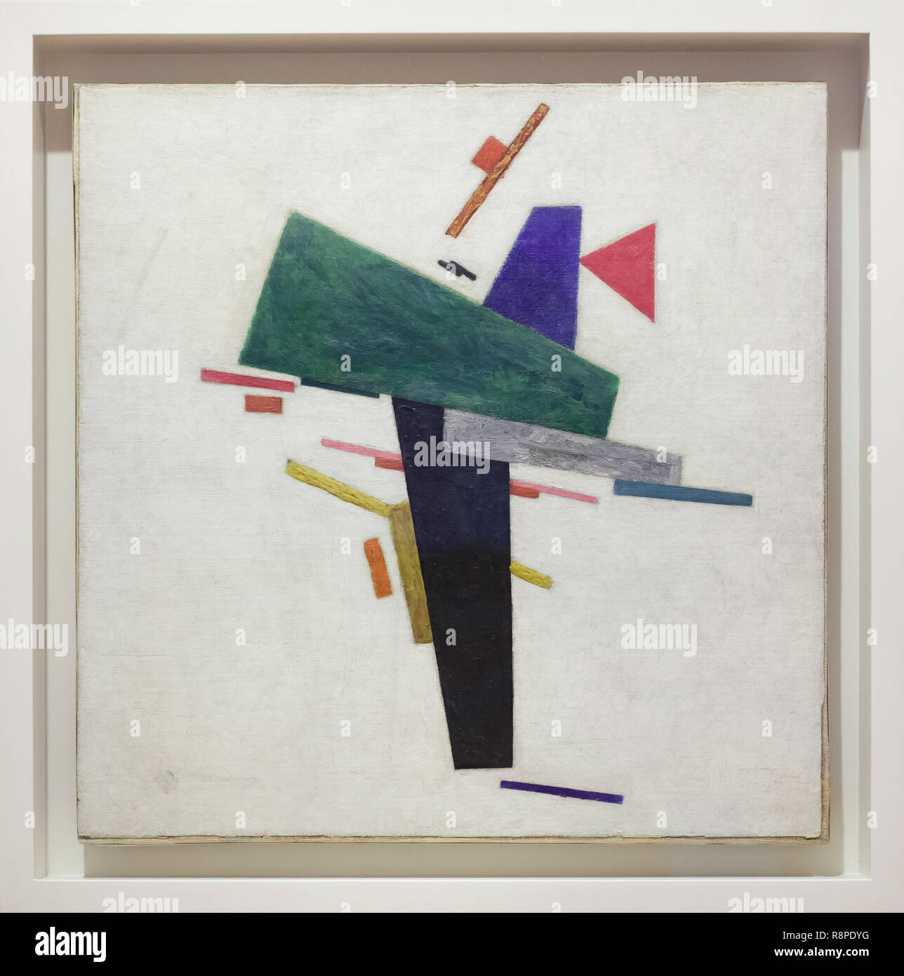 Painting 'Suprematist Composition' by Russian avant-garde painter ...
