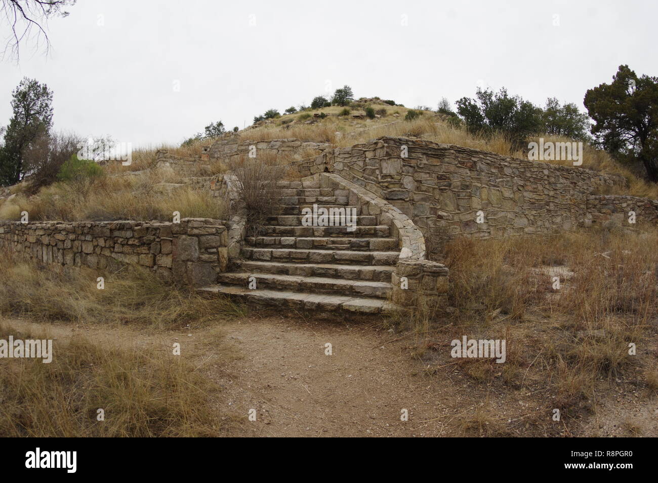 Tucson History, A site of the past, The ruins of the Tucson Federal ...