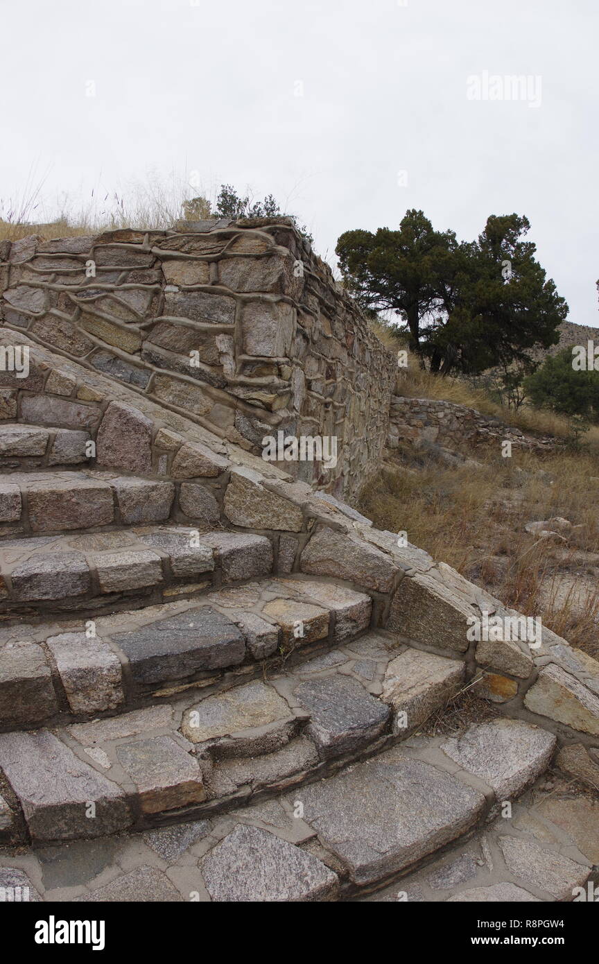Tucson History, A site of the past, The ruins of the Tucson Federal ...