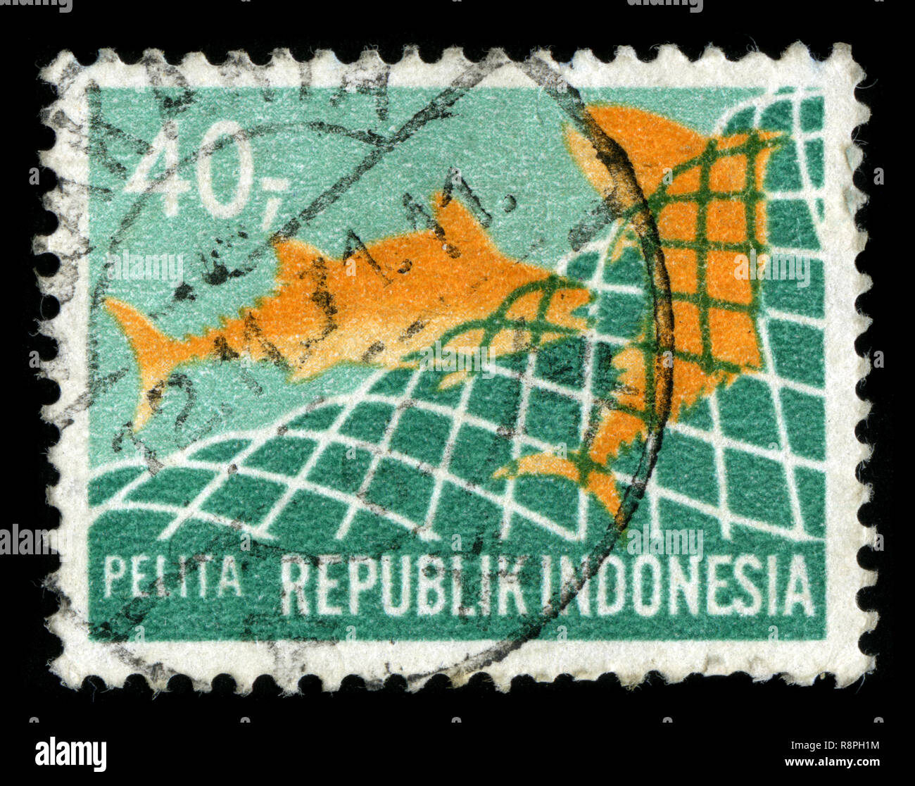 Postage stamp from Indonesia in the Five Year Development Plan series ...