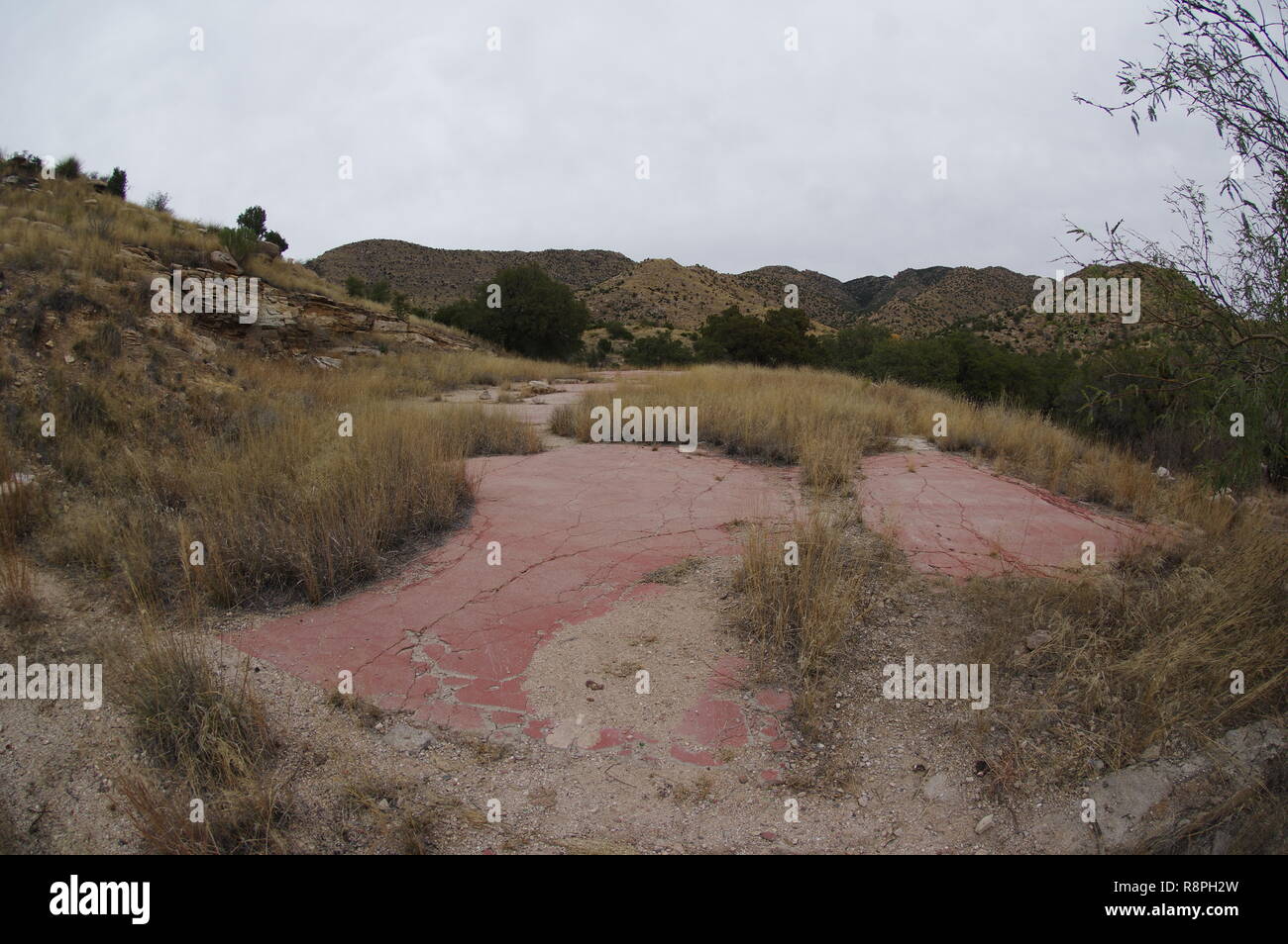 Tucson History, A site of the past, The ruins of the Tucson Federal ...