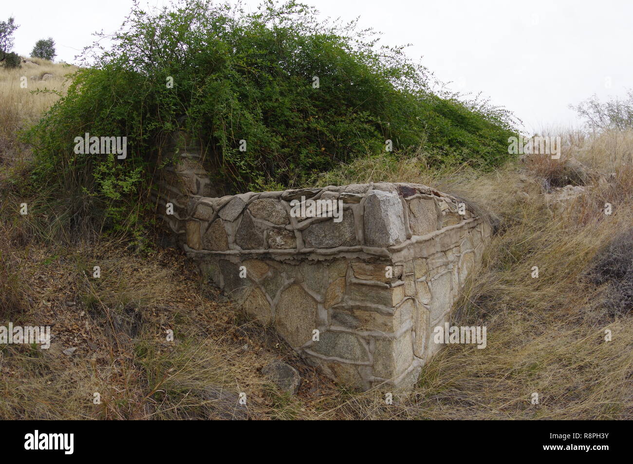 Tucson History, A site of the past, The ruins of the Tucson Federal ...