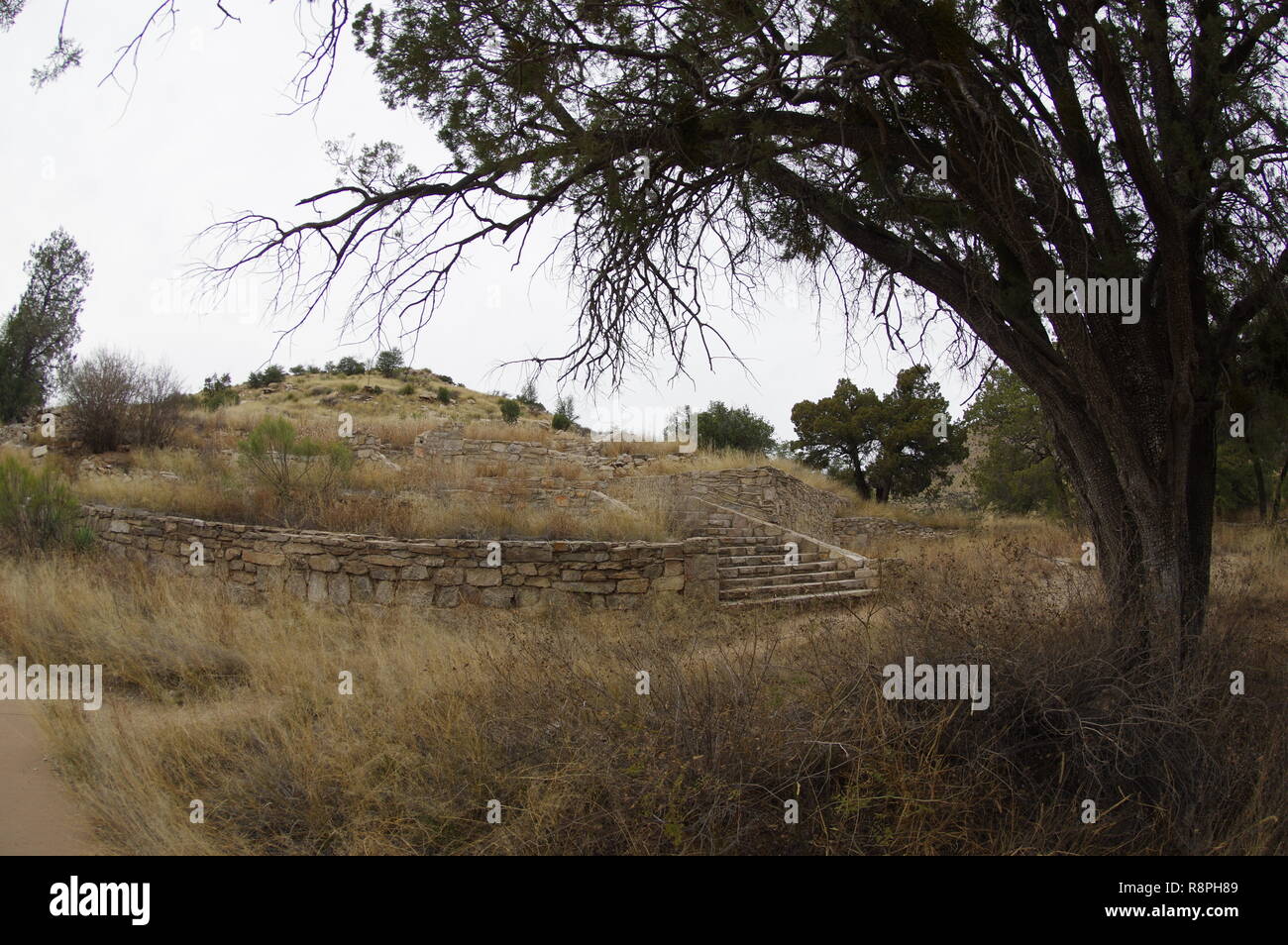 Tucson History, A site of the past, The ruins of the Tucson Federal ...