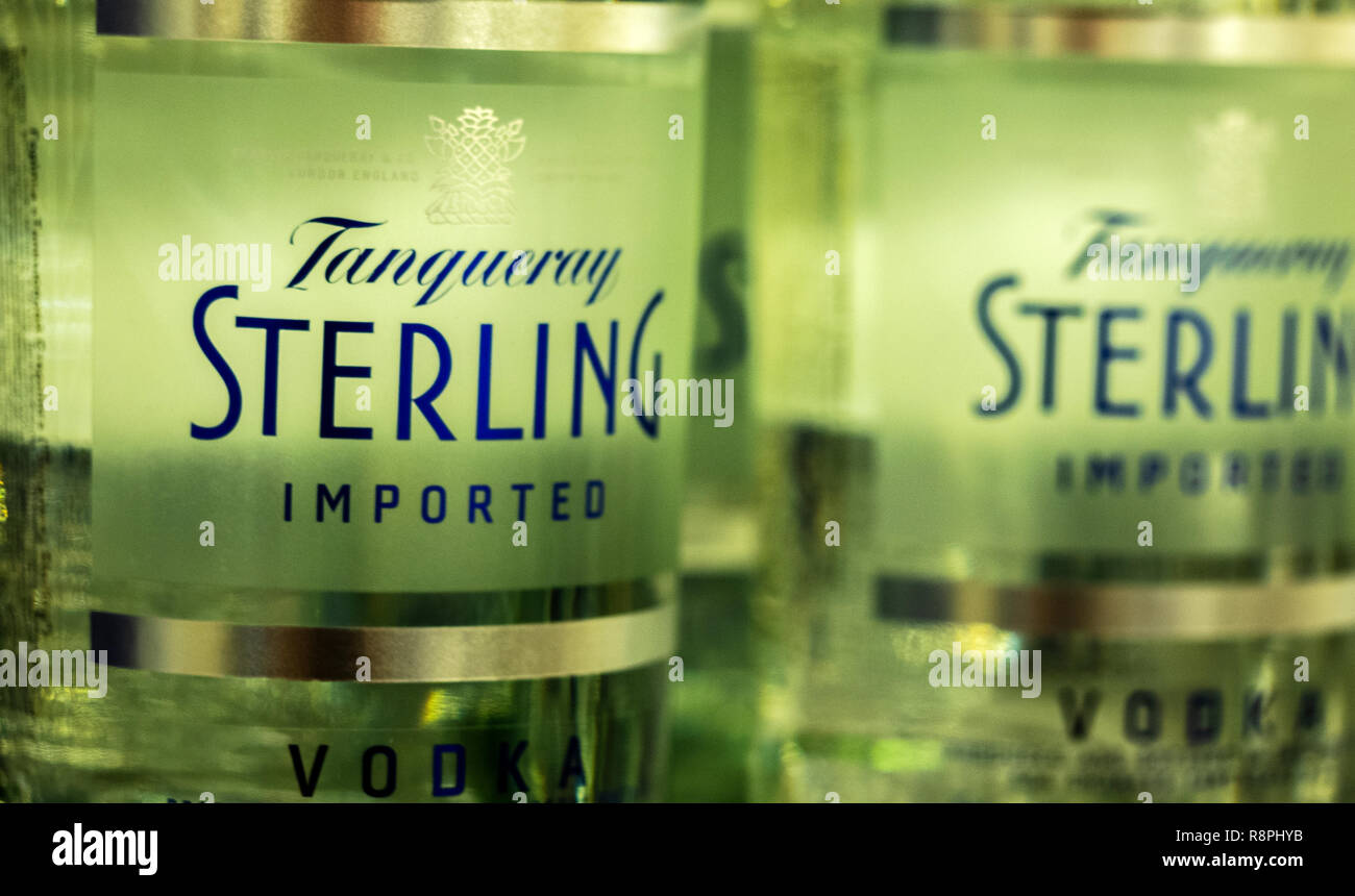 Sterling vodka in the store Stock Photo - Alamy
