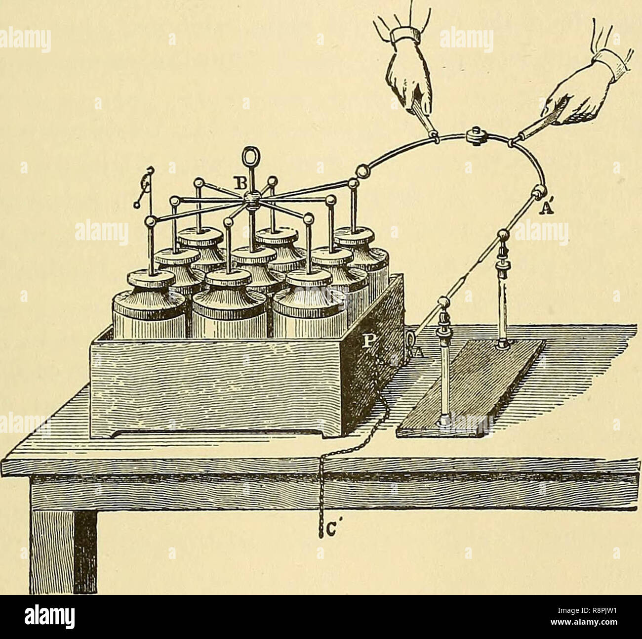 "The medical and surgical uses of electricity." (1896 Stock Photo - Alamy
