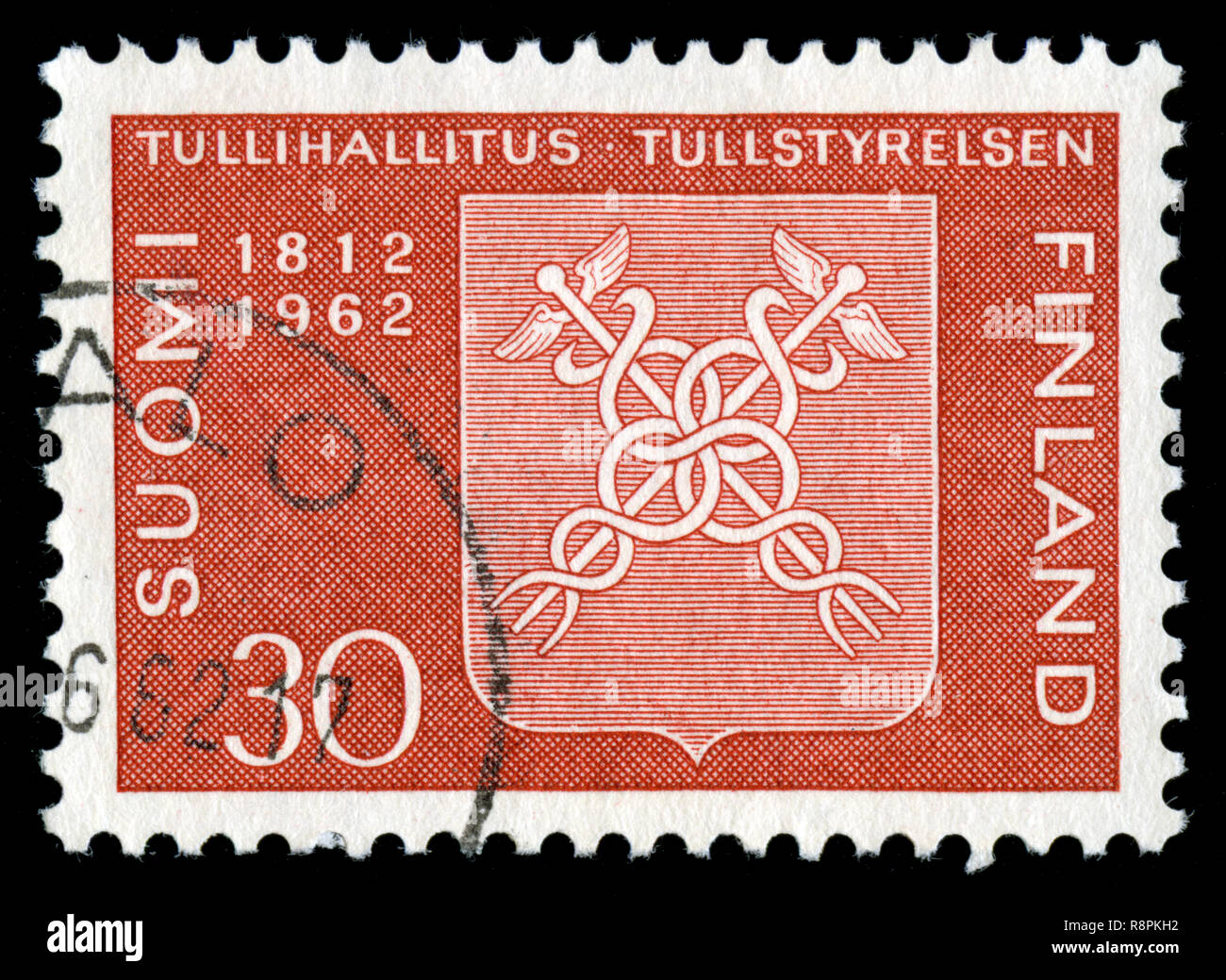 Postage stamp from Finland in the 150 Years Customs in Finland series ...