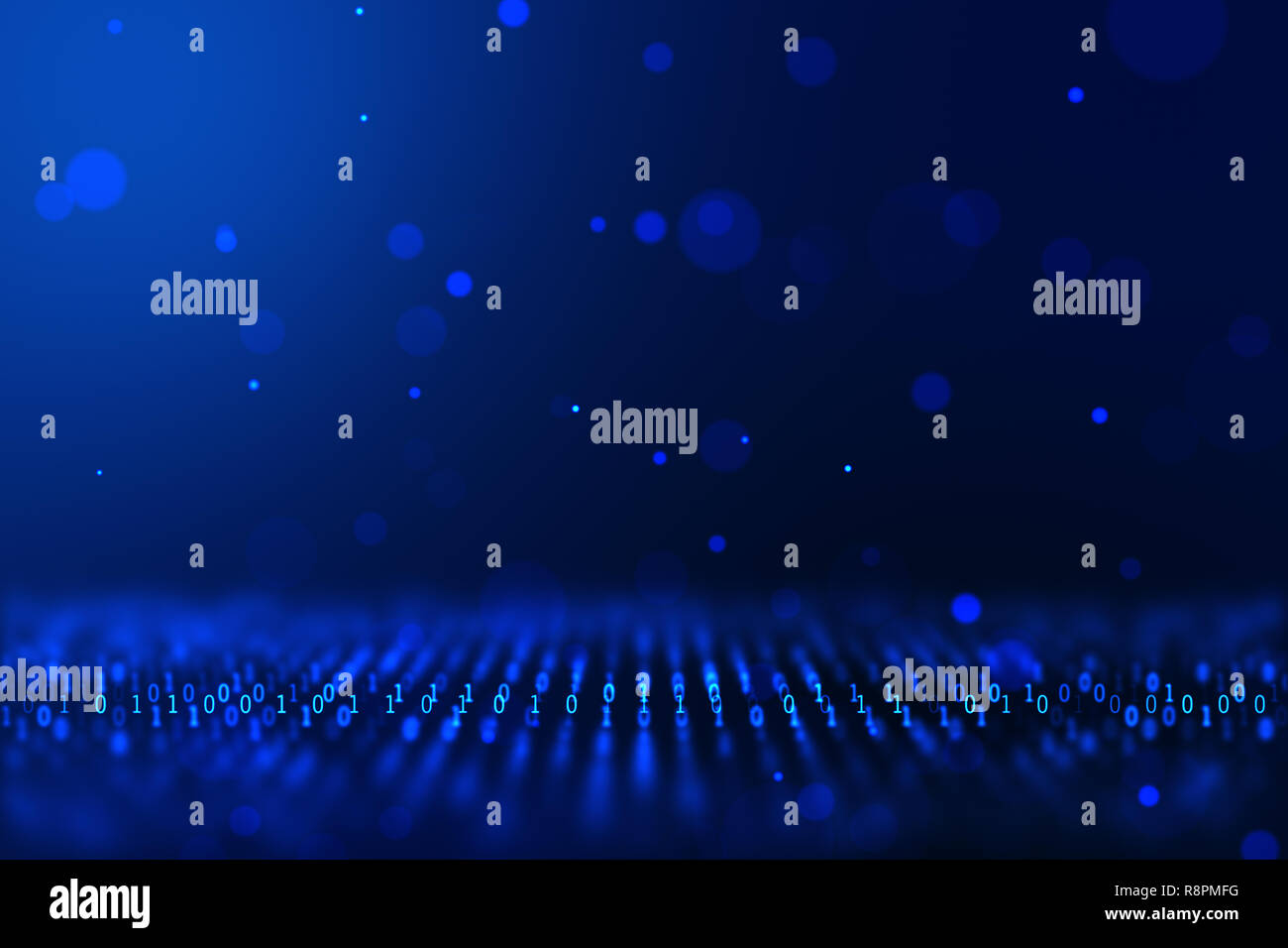 Digital information technology binary world concept computer generated background Stock Photo ...