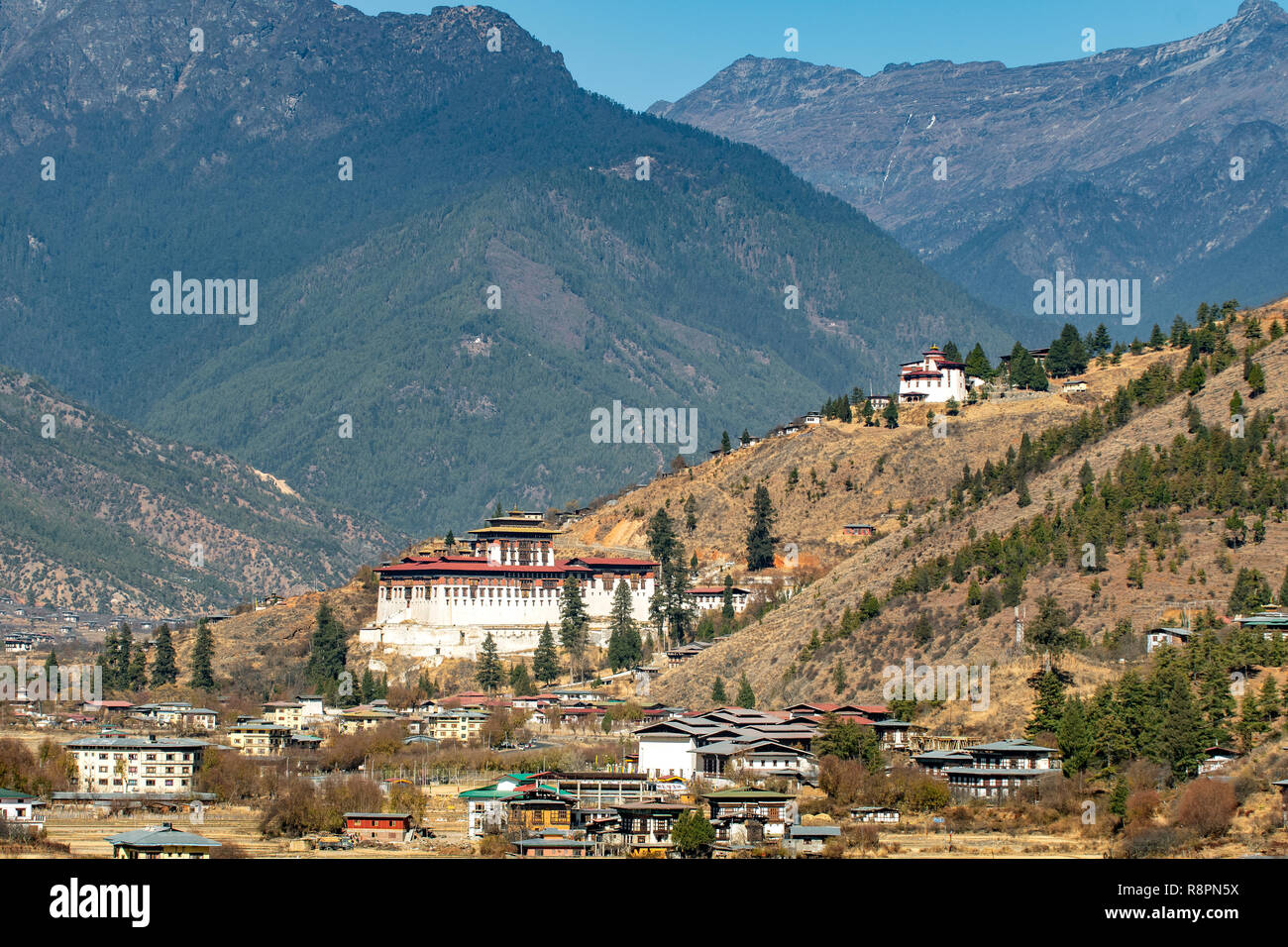 Bhutan, paro, paro dzong hi-res stock photography and images - Alamy