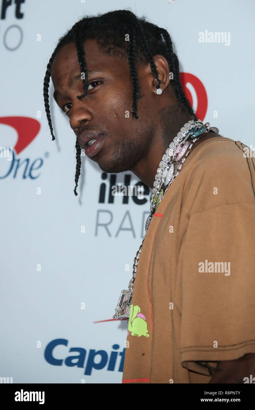 LAS VEGAS, NV, USA - SEPTEMBER 23: Travis Scott in the press room ...