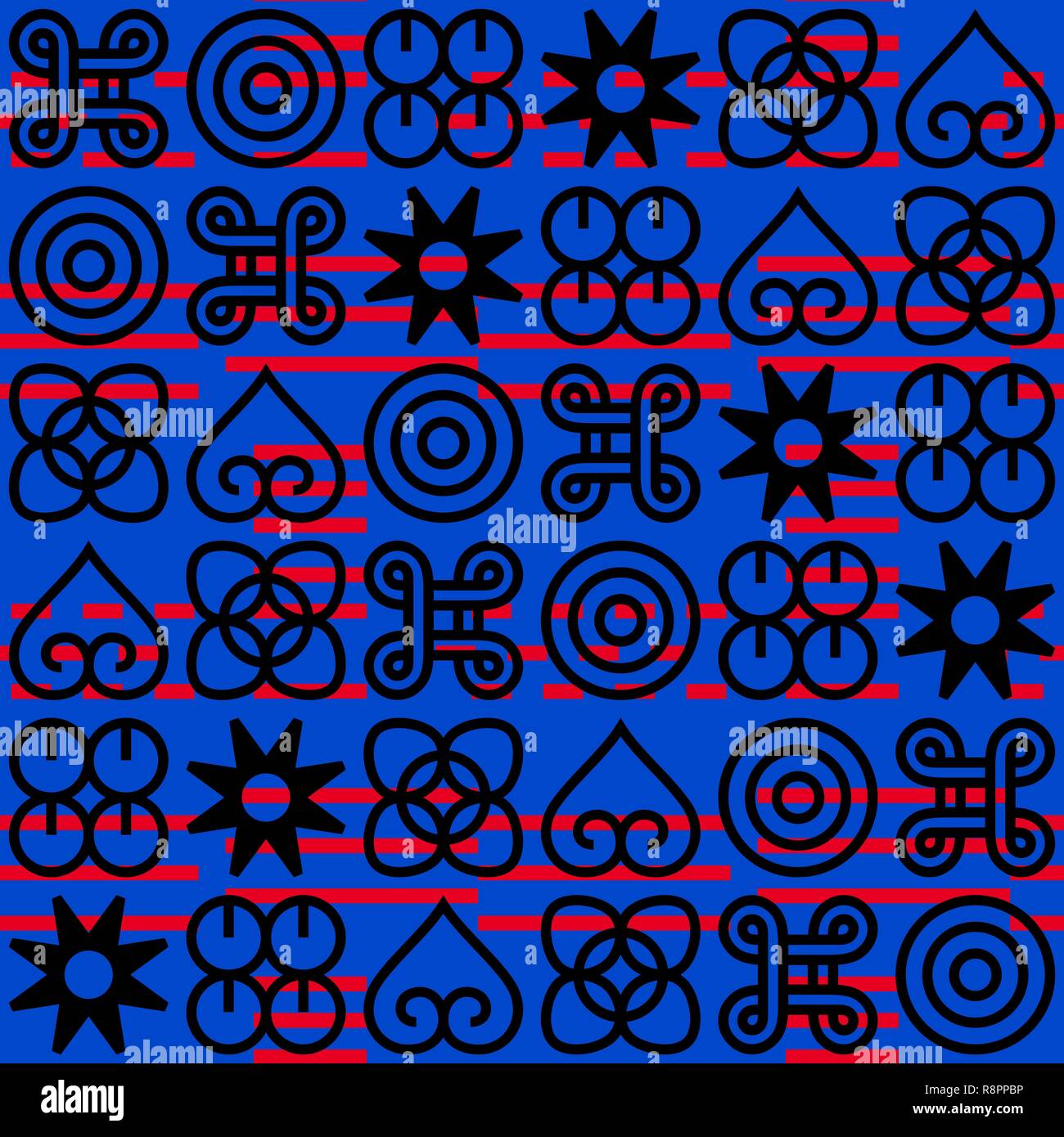 Adinkra cloth High Resolution Stock Photography and Images - Alamy